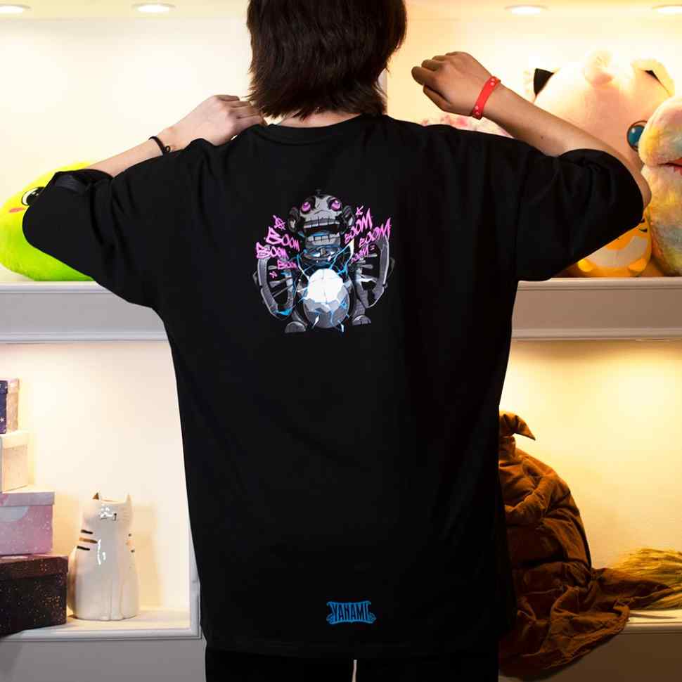 Футболка оверсайз YANAMI Wear: «JINX» (размер XS)