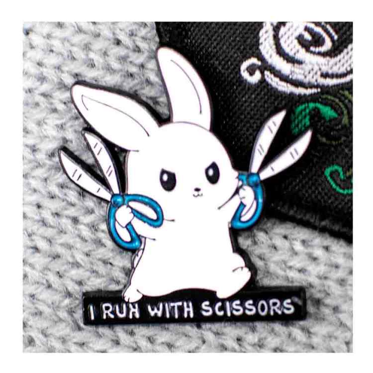 Пин I run with scissors